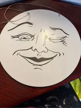 Wall Decor | Newwinking Moon Face Wall Decor Set Of 2 25 For Show ...